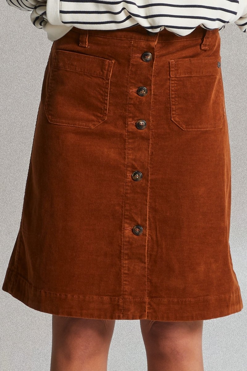 JURA short velvet skirt - Misaine mast